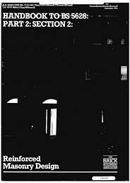 Handbook to BS 5628: Part 2:Section 2: Reinforced masonry design - The ...