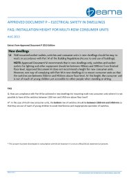 Approved Document P - Electrical safety in dwellings. FAQ: Installation ...