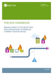 RCD handbook - BEAMA guide to the selection and application of residual ...