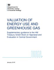 Valuation of energy use and greenhouse gas. Supplementary guidance to ...