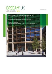 BREEAM UK new construction 2018 - non-domestic buildings (United ...