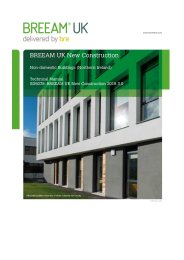 BREEAM UK new construction 2018 - non-domestic buildings (Northern ...