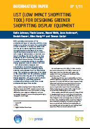 LIST (Low Impact Shopfitting Tool) for designing greener shopfitting ...