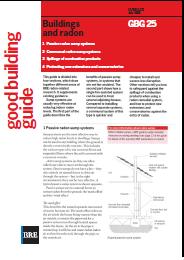 Buildings and radon (Withdrawn) - The Construction Information Service