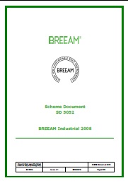 BREEAM industrial 2008 - Scheme document. Issue 4.1 - The Construction ...