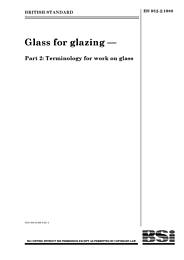 Glass for glazing. Terminology for work on glass - The Construction ...