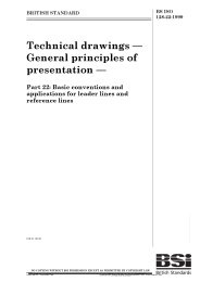 Technical drawings - general principles of presentation. Basic ...