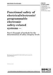 Functional safety of electrical/electronic/programmable electronic ...