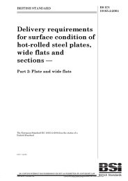 Delivery requirements for surface condition of hot-rolled steel plates ...