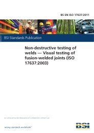 Non-destructive testing of welds - visual testing of fusion-welded ...