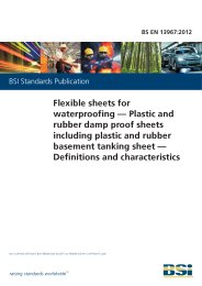 Flexible sheets for waterproofing - Plastic and rubber damp proof sheets including plastic and ...