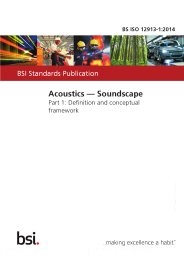 Acoustics - Soundscape. Definition and conceptual framework - The ...