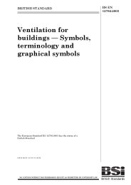 Ventilation for buildings - symbols, terminology and graphical symbols ...