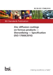 Zinc diffusion coatings on ferrous products - sherardizing ...