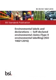 Environmental labels and declarations - self-declared environmental ...