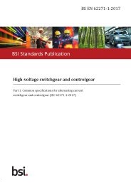 High-voltage switchgear and controlgear. Common specifications for alternating current ...