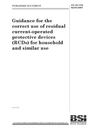 Guidance for the correct use of residual current-operated protective ...