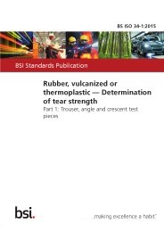 Rubber, vulcanized or thermoplastic - determination of tear strength ...