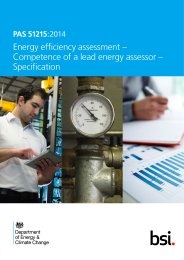Energy efficiency assessment - competence of a lead energy assessor ...