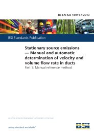 Stationary source emissions - Manual and automatic determination of ...