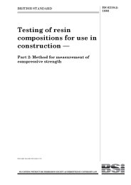 Testing of resin compositions for use in construction. Method for ...