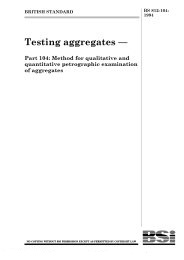 Testing aggregates. Method for qualitative and quantitative ...