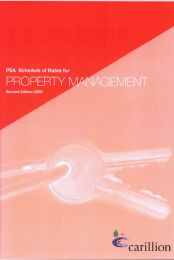 PSA schedule of rates for property management. 2nd edition - The ...