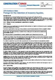 Fixings for the retention of masonry facades - The Construction ...