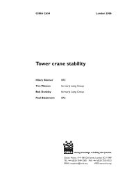 Tower crane stability - The Construction Information Service