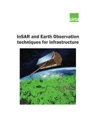 InSAR and Earth Observation techniques for infrastructure - The ...