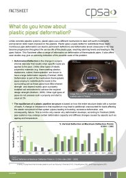 What do you know about plastic pipes' deformation? - The Construction ...