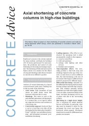 Axial shortening of concrete columns in high-rise buildings - The ...