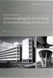 Historical approaches to the design of concrete buildings and ...