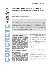 Holding down bolt design: Suggested procedures - The Construction ...