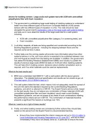 Advice for building owners: large-scale wall system test with ACM with ...
