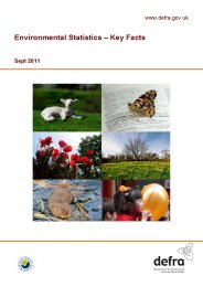 Environmental statistics - key facts. September 2011 - The Construction ...
