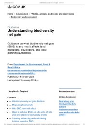 Understanding biodiversity net gain - The Construction Information Service
