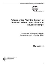 Reform of the planning system in Northern Ireland - your chance to ...