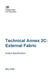 Generic design brief. Output specification. Technical Annex 2C ...