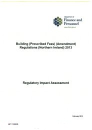 Building (prescribed fees) (amendment) regulations (Northern Ireland ...