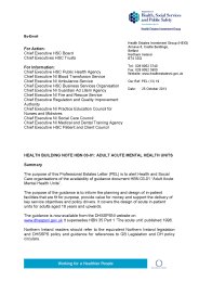 Health building note HBN 03-01: Adult acute mental health units - The ...