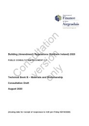 Building (Amendment) Regulations (Northern Ireland) 2020 - public ...