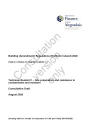 Building (Amendment) Regulations (Northern Ireland) 2020 - public ...