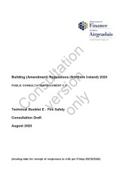 Building (Amendment) Regulations (Northern Ireland) 2020 - public ...