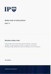 Bitumen safety code. 4th edition - The Construction Information Service