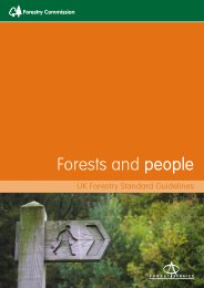 UK forestry standard guidelines - forests and people - The Construction ...