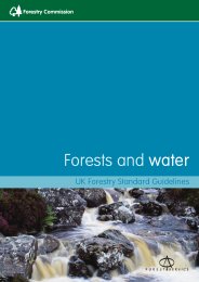 UK forestry standard guidelines - forests and water - The Construction ...