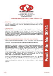 Guidance regarding fire alarm systems to BS 5839-1:2002 - The ...