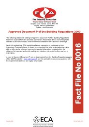 Approved document P of the Building Regulations 2000 - The Construction ...