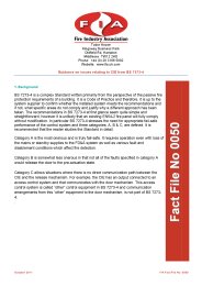 Guidance on issues relating to CIE from BS 7273-4 - The Construction ...